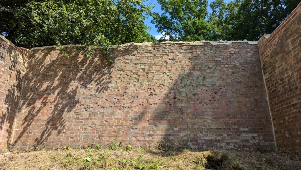 Skillington Workshop » Londonthorpe WW2 Firing Wall (July 2024)
